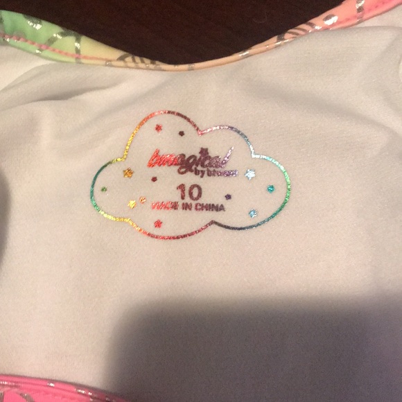 btween | Swim | Bmagical By Btween Girls One Piece Colorful Shimmering Bathing Suit | Poshmark